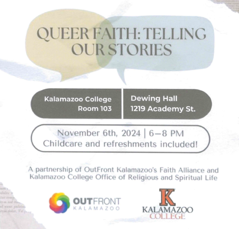 Queer Faith: Telling Our Stories | Kalamazoo First Presbyterian Church